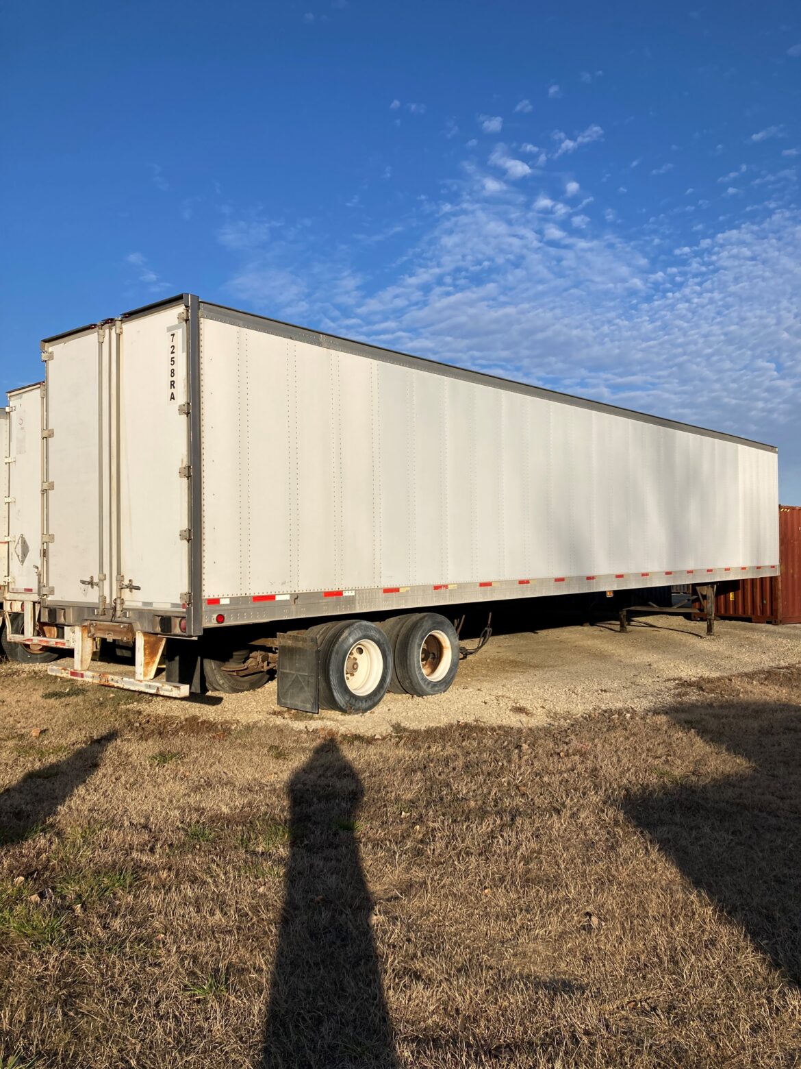 Buy a Reliable Used Dry Van Trailer Container Today