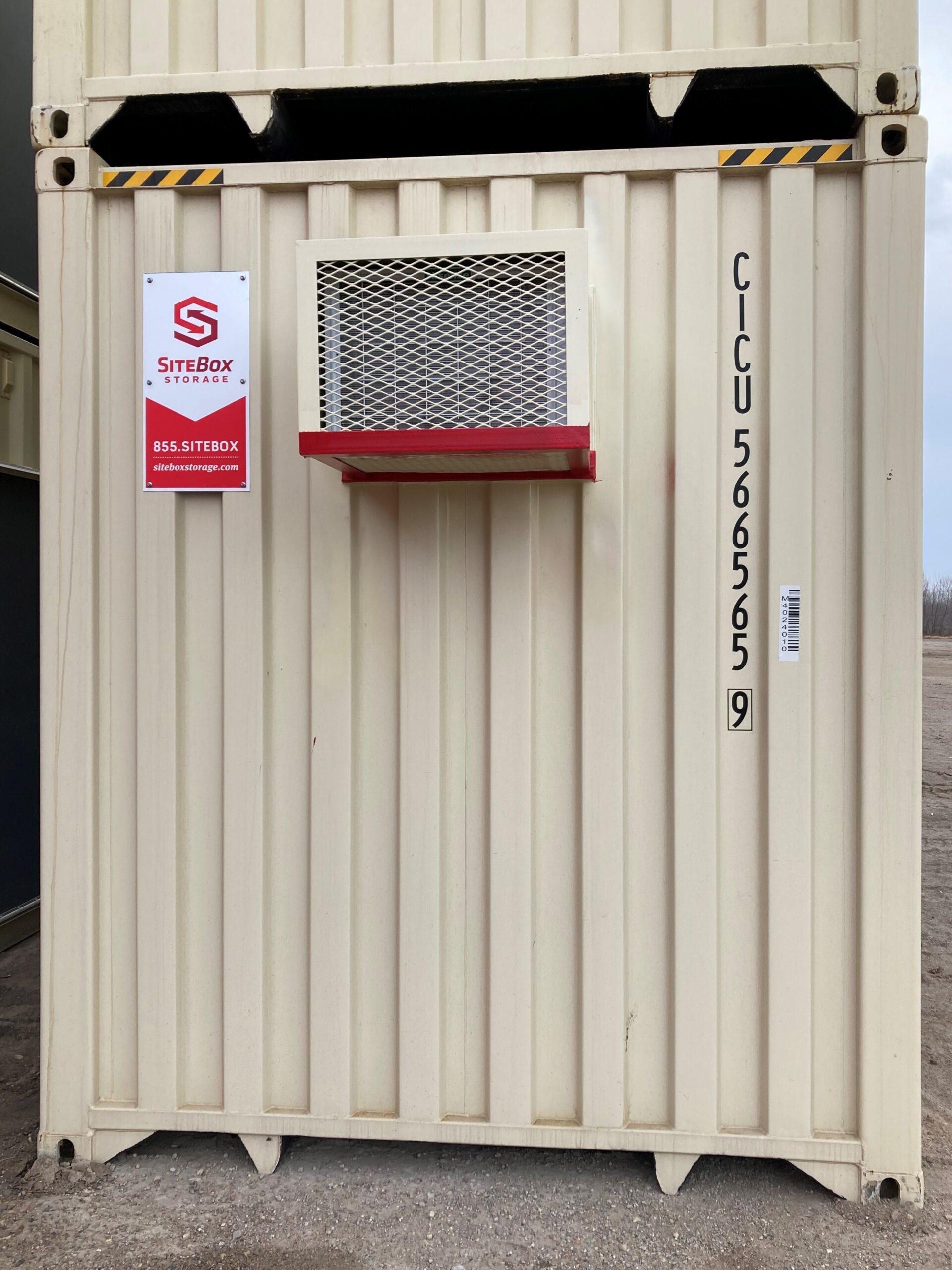 40' High Cube Portable Storage Office | Economy Open Office