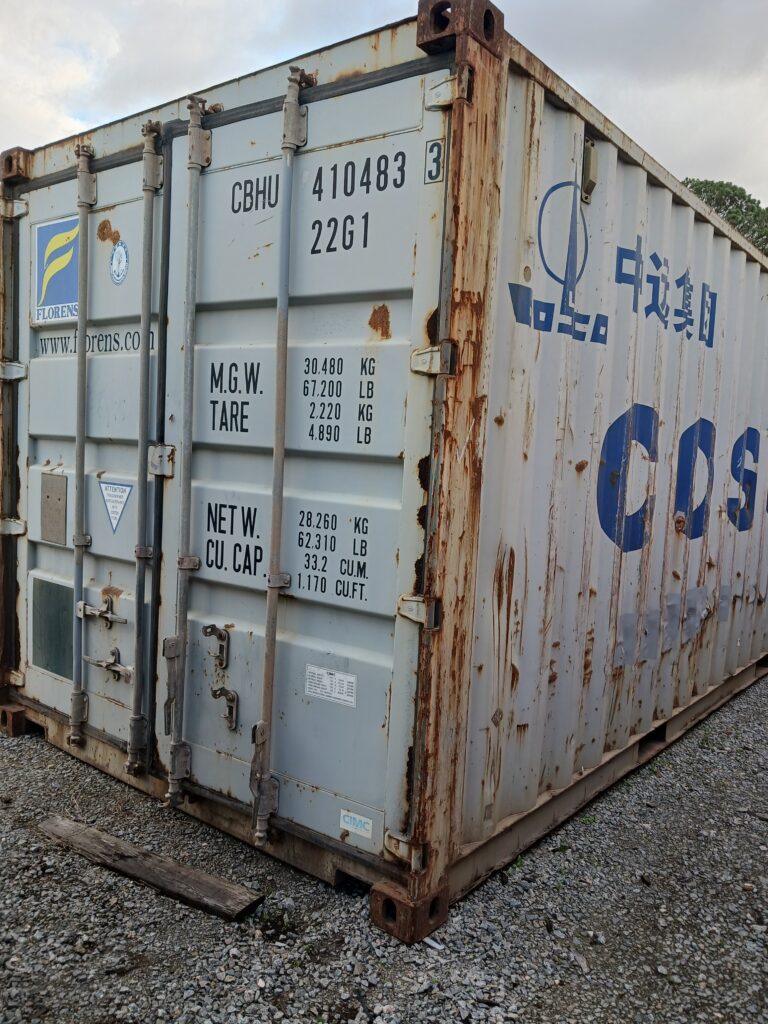 CBHU410483-3 | 20' Shipping Container (Cargo-Worthy)