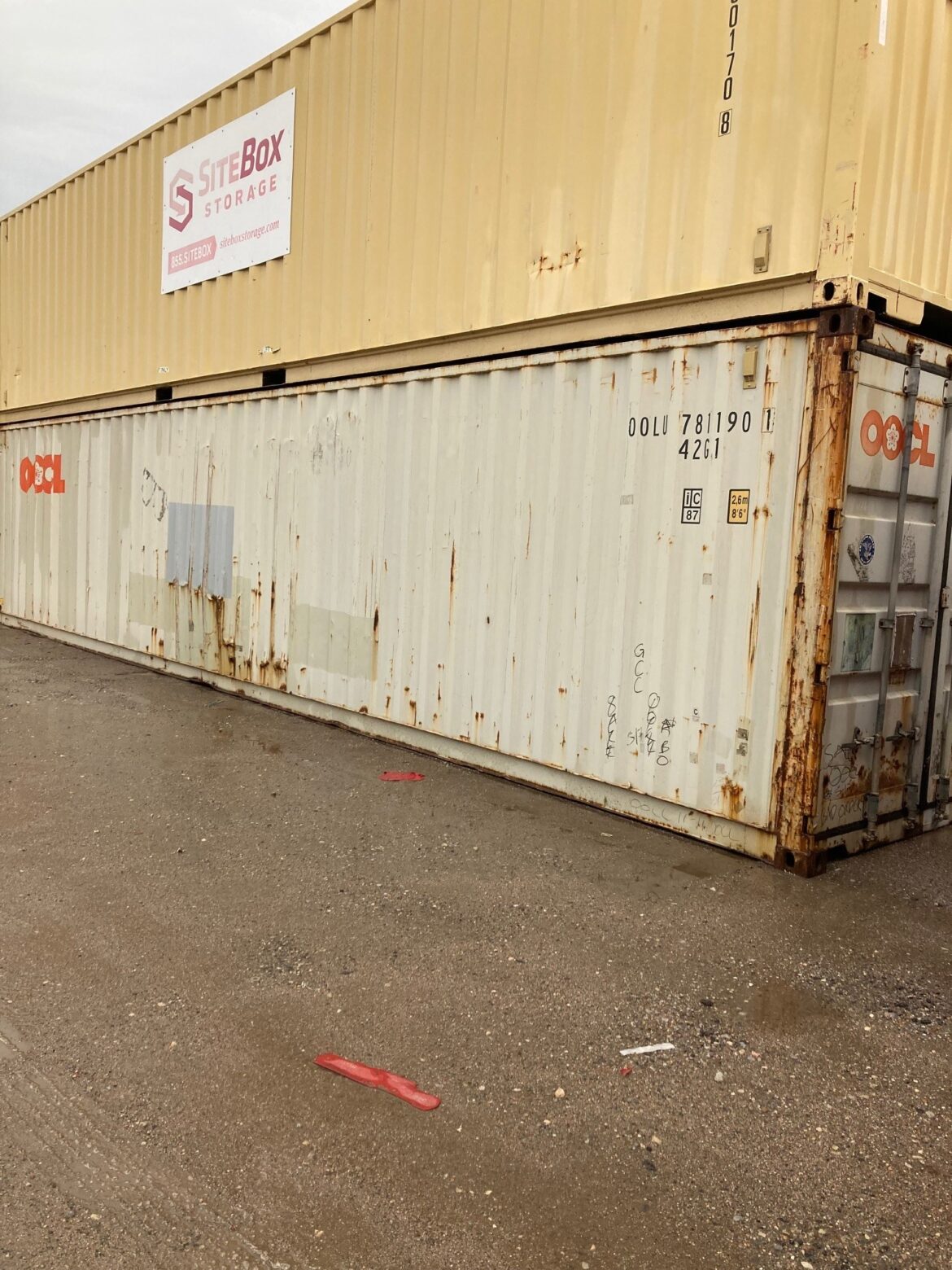 OOLU781190-1 | 40' Shipping Container (Cargo Worthy)