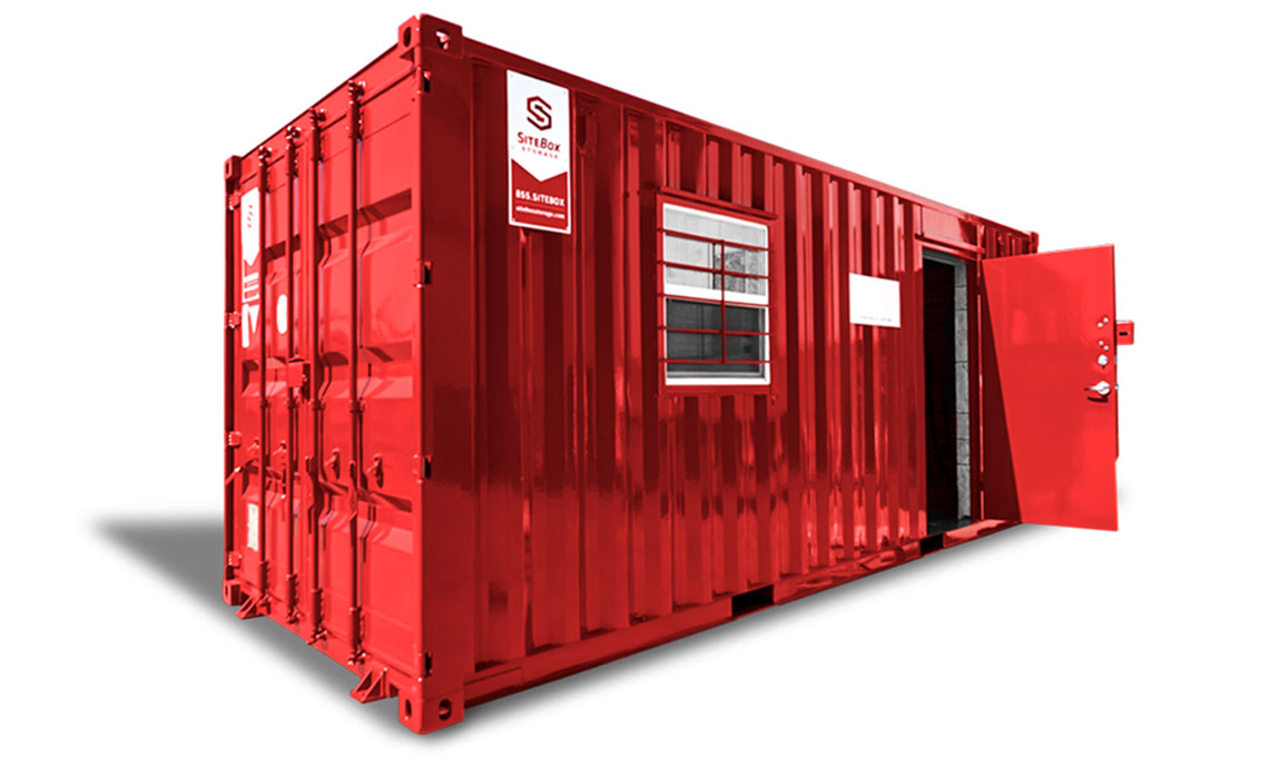 Portable Offices for Worksites | SiteBox Storage