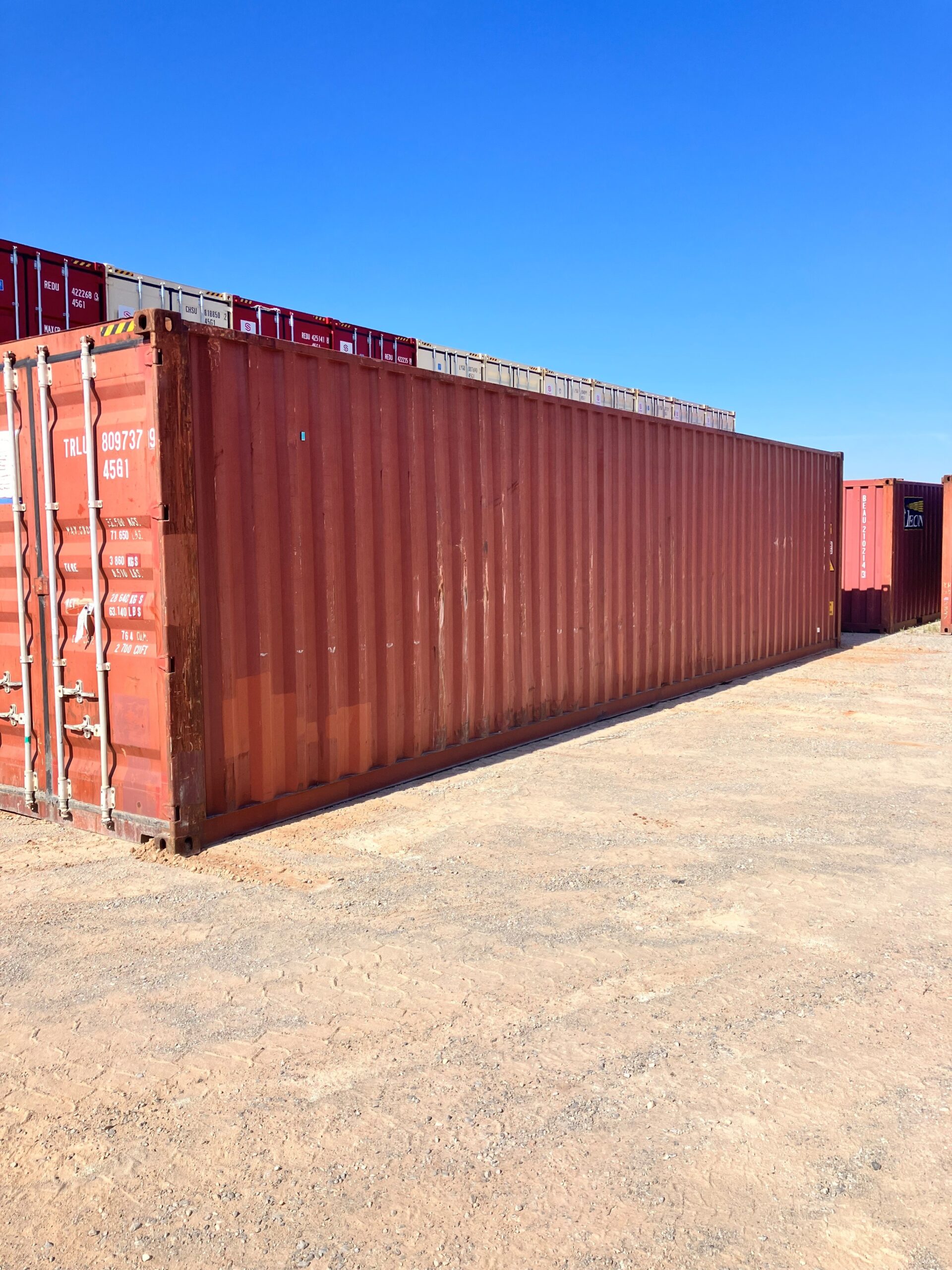 TRLU809737-9 | 40' High Cube Shipping Container (Cargo Worthy)