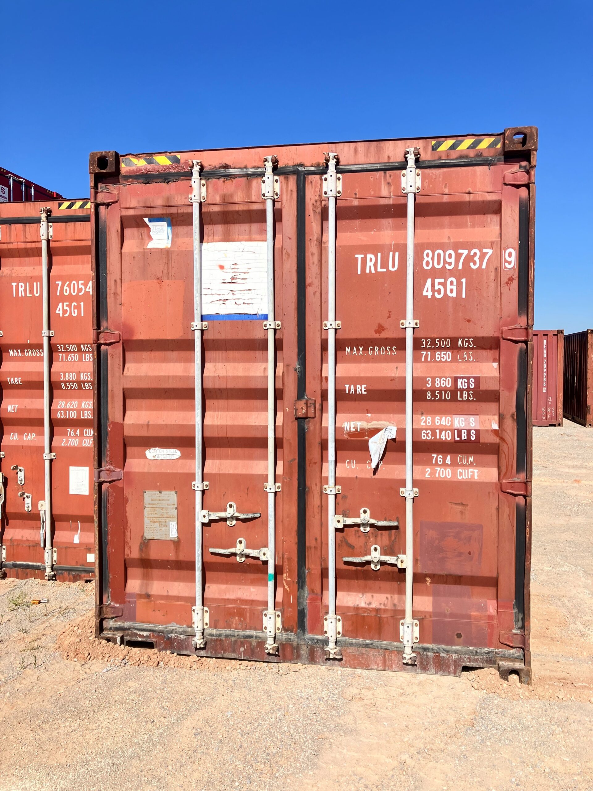 TRLU809737-9 | 40' High Cube Shipping Container (Cargo Worthy)